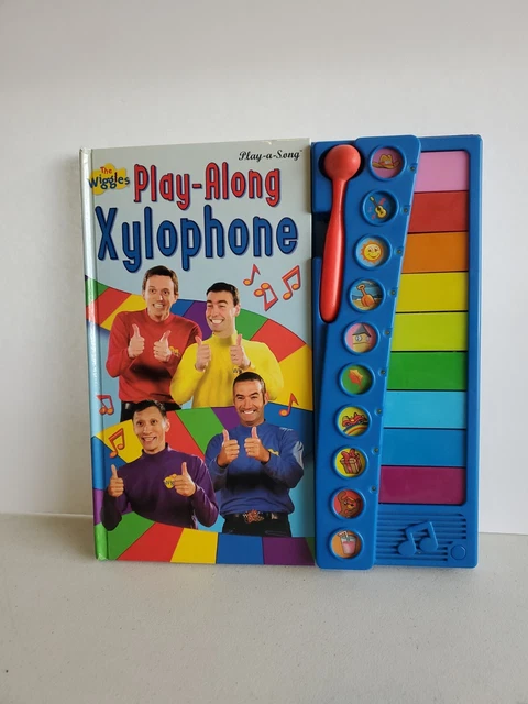 HTF THE WIGGLES Play A Song Play Along Xylophone Musical Book £64.07 ...