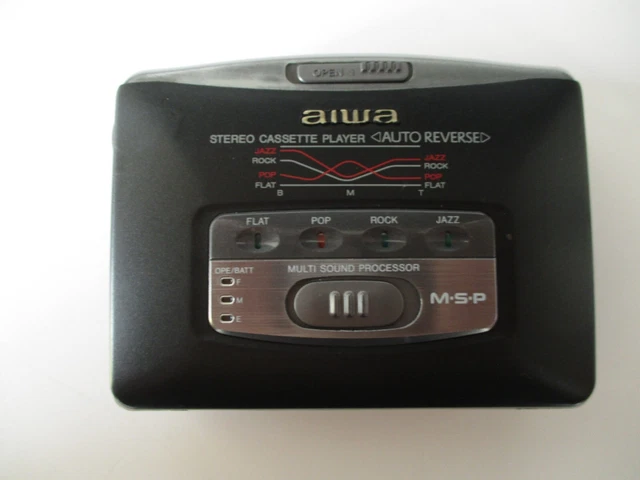 WALKMAN AIWA HS-GS242 Lettore cassette HS GS242 Vintage EUR 11,70 - PicClick IT