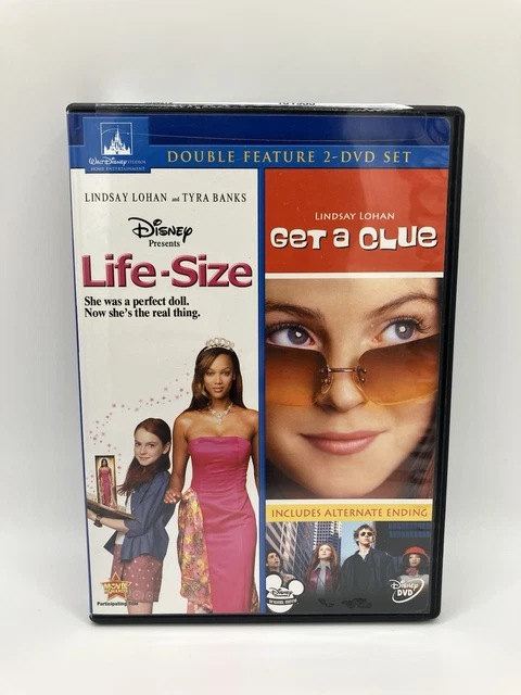 LIFE-SIZE & GET A Clue: Double Feature (DVD, 2009, 2-Disc Set OOP) $99. ...
