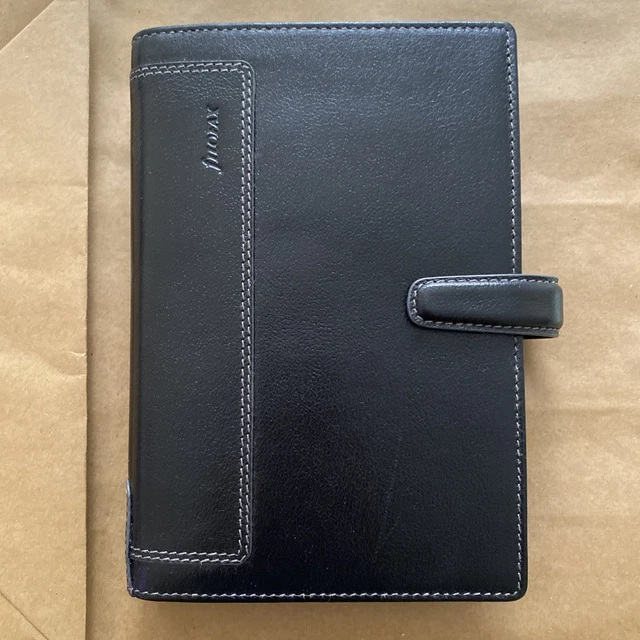 FILOFAX PERSONAL HOLBORN black $150.00 - PicClick AU