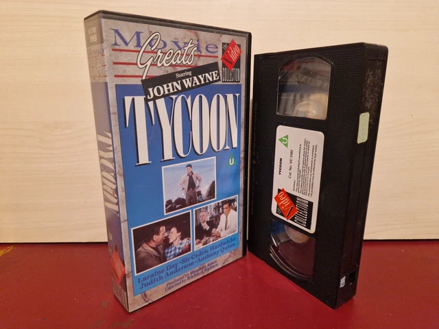 TYCOON - JOHN Wayne - Laraine Day - PAL VHS Video Tape (A16) £9.99 ...