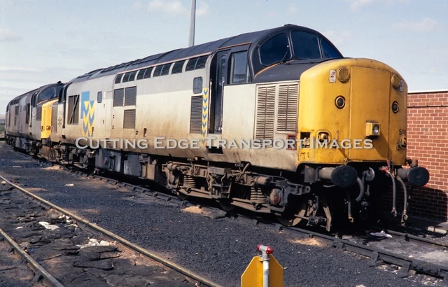 ORIGINAL RAILWAY SLIDE: Class 37 Diesel 37508 1992 D-1406 £3.99 ...