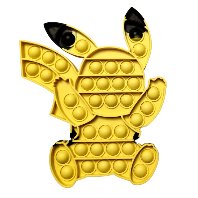 PIKACHU POP PUSH It Pokemon Bubble Sensory Fidget Kids Toy £5.99 ...