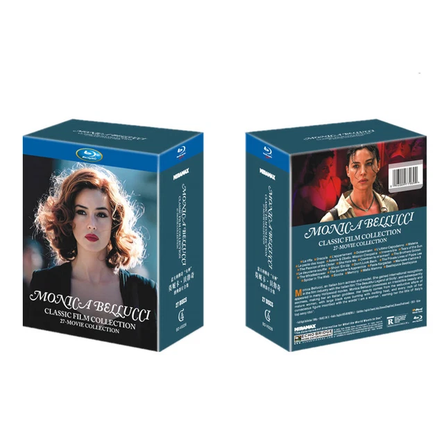 MONICA BELLUCCI - Famous Italian Actor Movies Blu-ray BD 27-Disc All ...