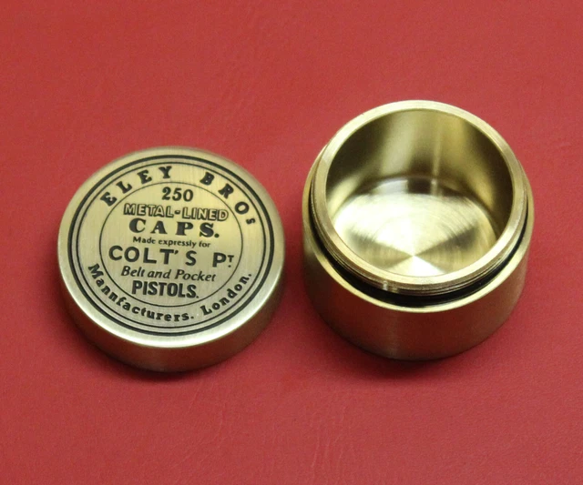 COLT FIREARMS ELEY Bros. Brass Cap Tin $96.39 - PicClick CA