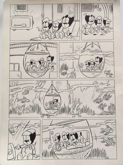 FUMETTO DISEGNO ORIGINALE FELICIX (Bastei Verlag): la cosa con la ...