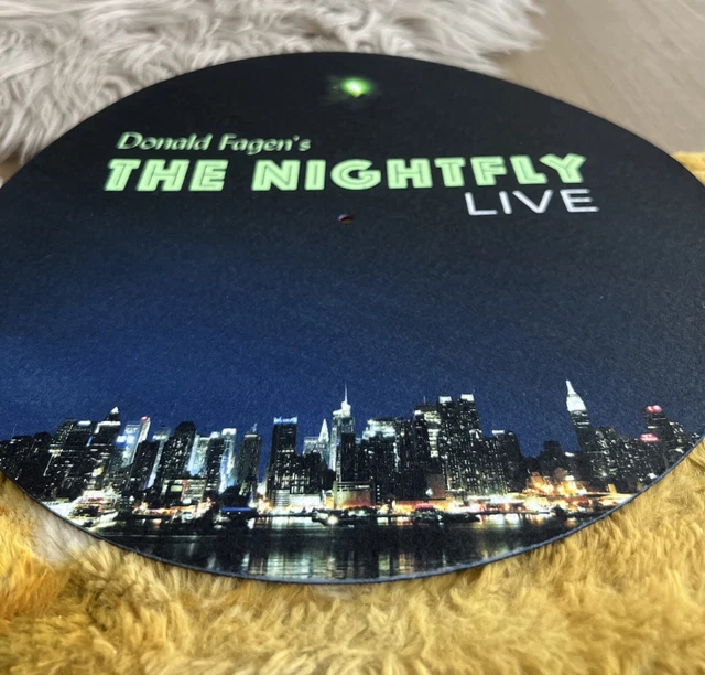 DONALD FAGEN’S THE Nightfly Live Turntable Slipmat Steely Dan Live ...