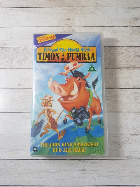 WALT DISNEY - Around The World With Timon And Pumba (VHS) . $3.89 ...