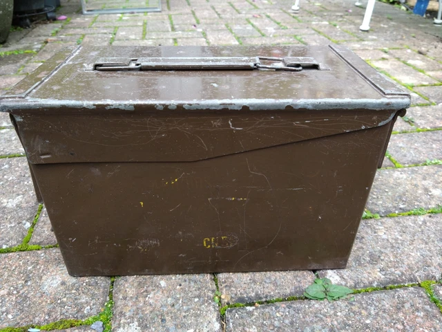 BRITISH MILITARY 50 Cal Metal Ammunition Box H83 MK2 1985 £26.67 ...