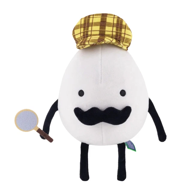 7 INCH SECRET Staycation Detective Egg Plush Doll Game Character ...
