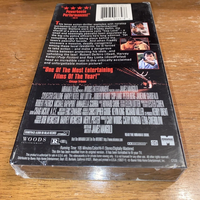 1997 &COP LAND& VHS - Stallone, Robert De Niro, Ray Liotta, Harvey Keitel - NEW £3.63 - PicClick UK