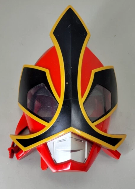 POWER RANGERS ROUGE de Luxe Samouraï Megaforce Parlant Casque Par ...