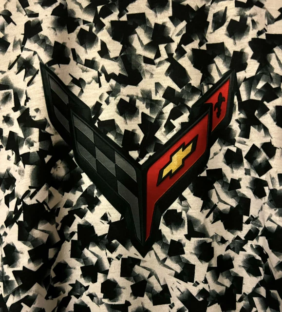 NEW CORVETTE C8 Z51 Z06 ZR1 Test Car Camouflage CAMO “DRI-FIT” T Shirt ...