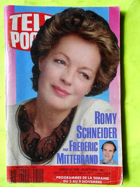 1990 ROMY SCHNEIDER,DELON,A.CHAMFORT,ELMER FOOD B,IGLESIAS,De GAULLE ...