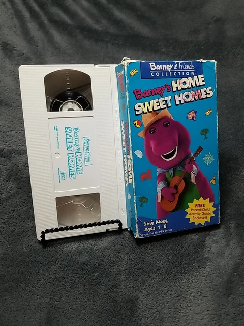 BARNEY FRIENDS COLLECTION Home Sweet Home VHS Video Tape Lyons Sing ...