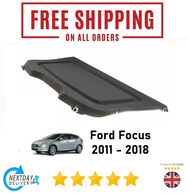 FORD FOCUS MK3 (2011-2018) Parcel Shelf Boot Load Luggage Cover Black ...