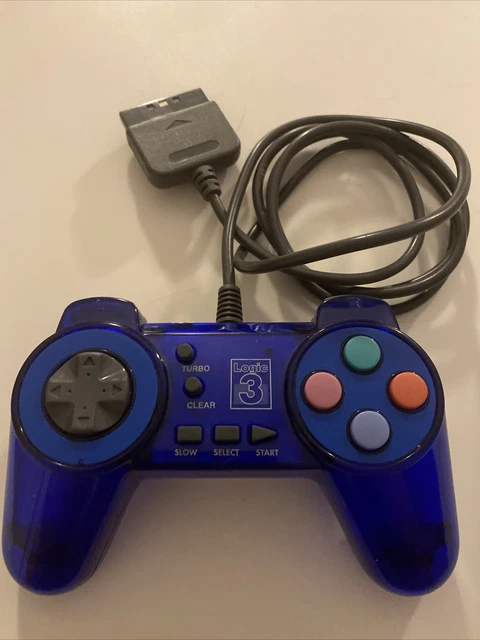 LOGIC3 SPEED PAD - Blue (PS 404B) Controller Gamepad Sony PlayStation ...