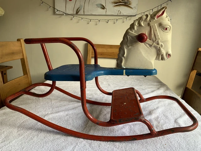 VINTAGE TRIANG GEE Gee Rocker Horse Rocking Horse Toy £20.00 - PicClick UK