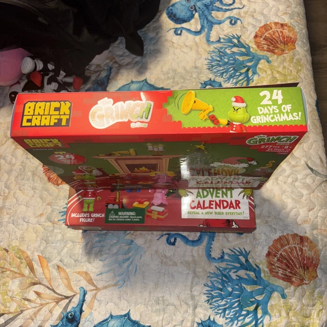 BRICKCRAFT THE GRINCH Advent Calendar 24 Days Of Grinchmas 72284 ...