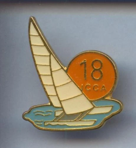 RARE PINS PIN'S .. Bateau Boat Voilier Voile / Trimaran 18 Icca ¤7B EUR 3,99 - PicClick IT