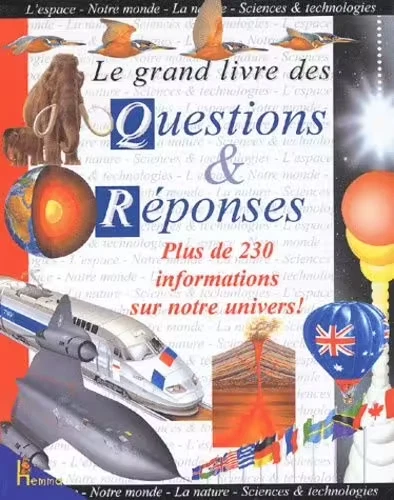 LE GRAND LIVRE DES QUESTIONS & REPONSES - Livre documentaires jeunesse ...