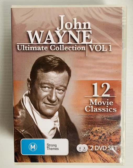 JOHN WAYNE ULTIMATE Collection Vol 1 - DVD Region 4 (12 Movie Classics ...
