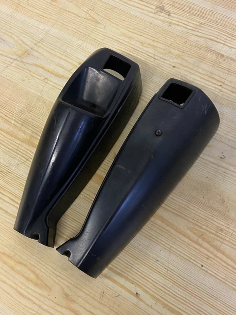 CLASSIC MINI STEERING Column Cowl Shroud Surround In Black-Cooper-1275 ...