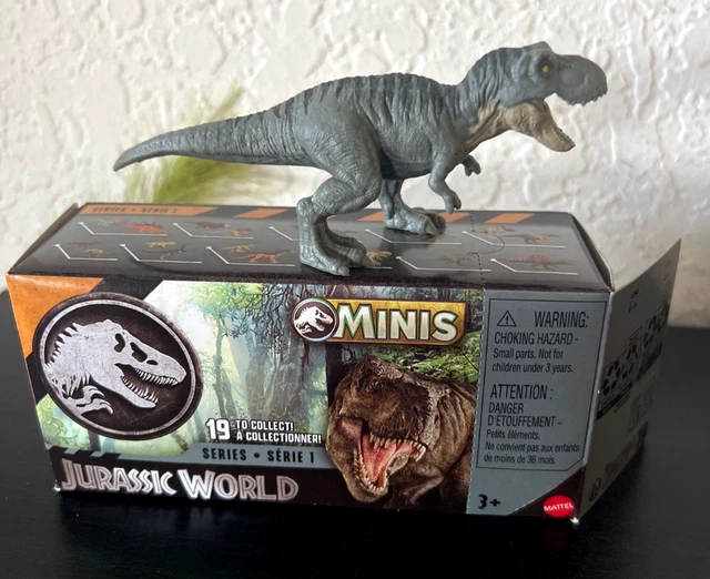 2025 JURASSIC WORLD Rebirth MINIS Dinosaur Series 1 T-REX Tyrannosaurus NEW +BOX $23.74 ...