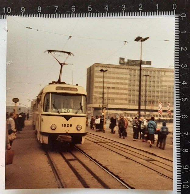 ORIGINAL FOTO DDR Straßenbahn Ostdeutschland 80er Jahre März 1985 EUR 4 ...