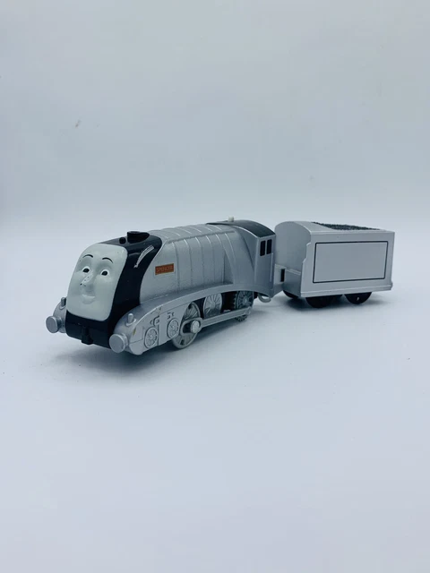 THOMAS & FRIENDS Trackmaster Train Engine Silver Spencer & Tender 2013 ...