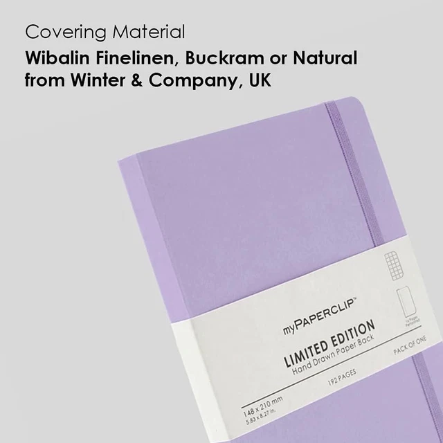 LIMITED EDITION A5 Checks/Squared Notebook | 192 Pages, 100 GSM, Soft ...