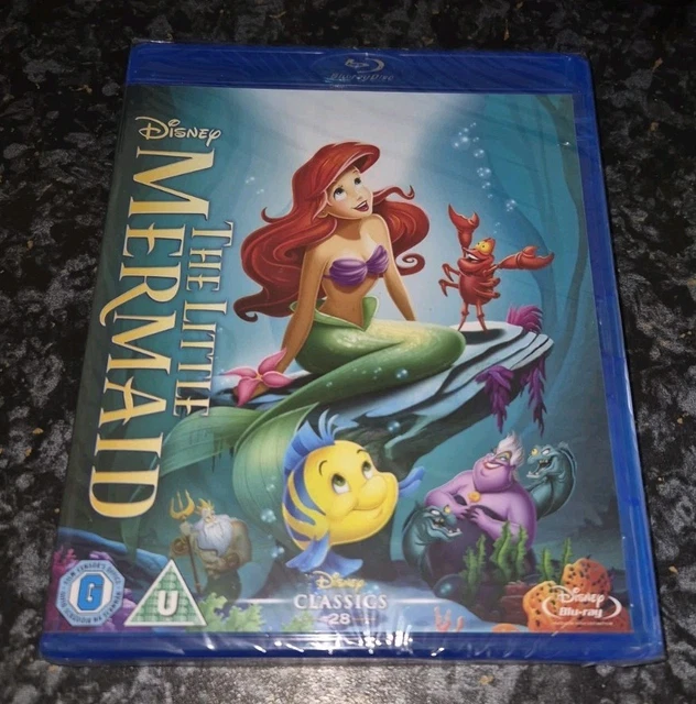 THE LITTLE MERMAID Brand New & Sealed Walt Disney Blu-Ray Original ...