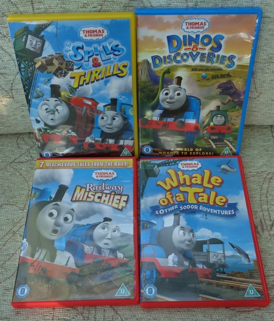 THOMAS & FRIENDS DVD Bundle ( 4 DVDs) £11.00 - PicClick UK