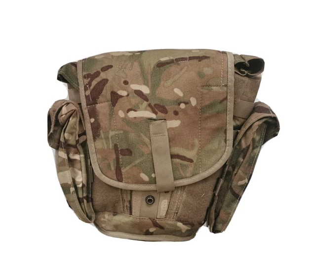 BRITISH ARMY MTP Field Pack GSR Respirator Shoulder Bag CBRN NBC With ...