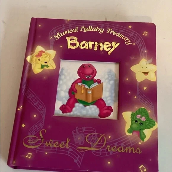 2002 MUSICAL LULLABY Treasury Barney Sweet Dreams Book - Works! £30.17 ...
