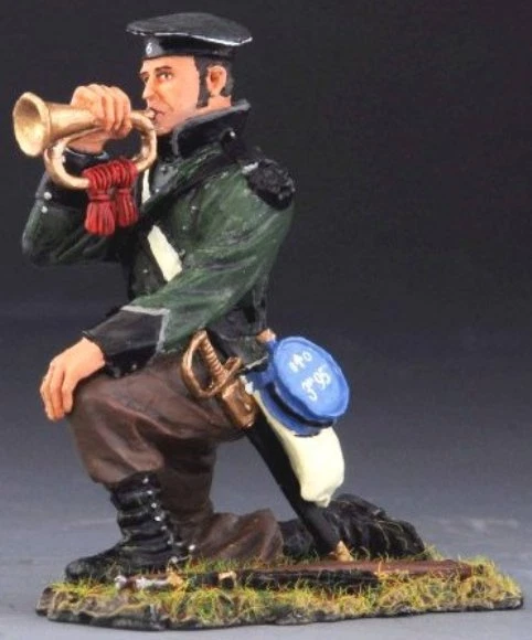THOMAS GUNN NAPOLEONIC British Nap015B 95Th Rifles Bugler Cap Mib £48. ...