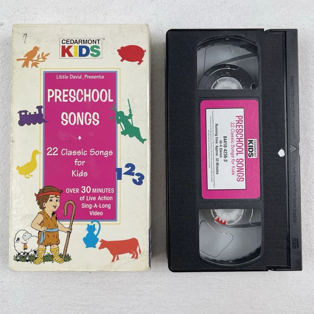 CEDARMONT KIDS PRESCHOOL Songs (VHS, 1992) £18.53 - PicClick UK