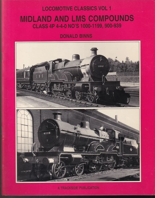MIDLAND & LMS Compounds Class 4P 4-4-0s - Binns 1996 (S5) £4.99 - PicClick UK