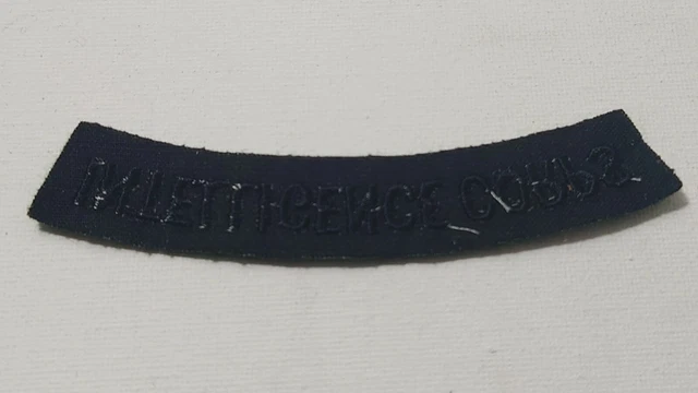 BRITISH ARMY INTELLIGENCE Corps Shoulder Flash Patch Reproduction £11. ...