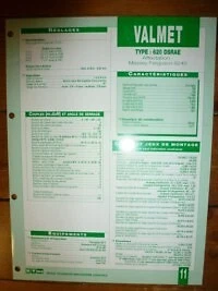 620 DSRAE FICHE Technique Massey ferguson EUR 2,00 - PicClick FR