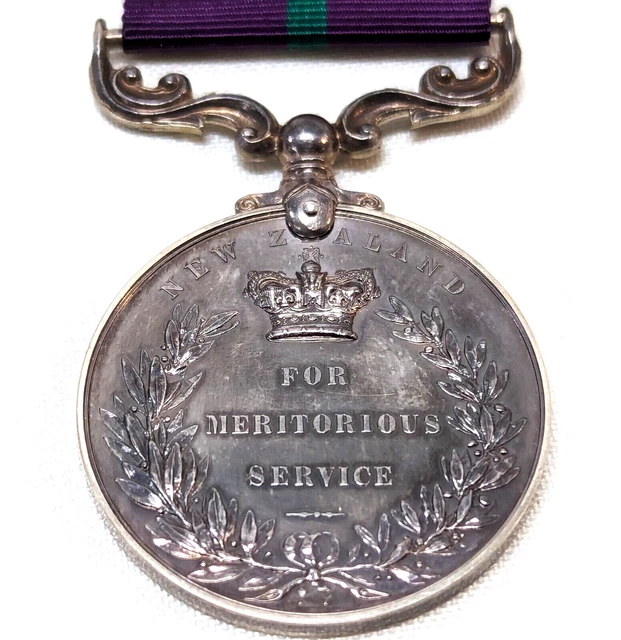 NEW ZEALAND WW2 Army Meritorious Service Medal GVIR MSM $425.00 ...