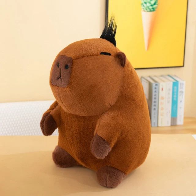 CARTOON CAPIBARA ANIME Fluffty Toy Diy Hair Capybara Plush Doll Home ...
