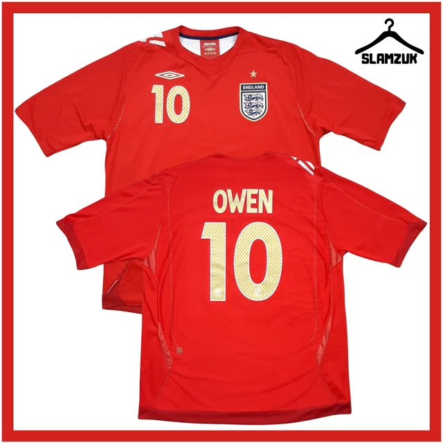ENGLAND FOOTBALL SHIRT Umbro XL Away Kit Soccer Jersey WC 2006 2007 ...