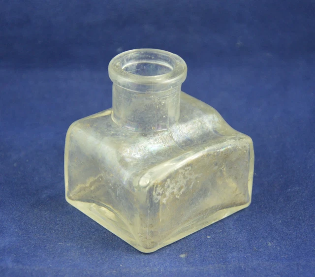 GERMAN WW2 WEHRMACHT NCO GLASS INKWELL BOTTLE War Relic Eastern Front £ ...