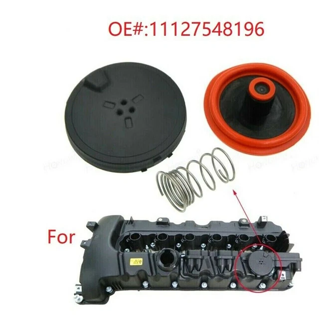OEM STYLE ENGINE PCV Valve Cover Replacement Assembly for N51 N52 N52N ...