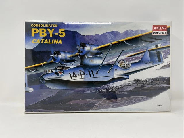 ACADEMY MINICRAFT CONSOLIDATED PBY-5 CATALINA Model Airplane Kit 1:72 ...