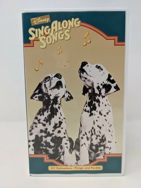 DISNEY ENGLISH SONG Club VHS Sing Along Songs JAPANESE 101 Dalmatians ...