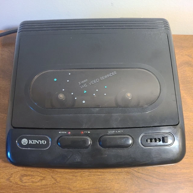 VINTAGE KINYO 2-Way VHS Rewinder/fast-forward Video Cassette £15.52 ...