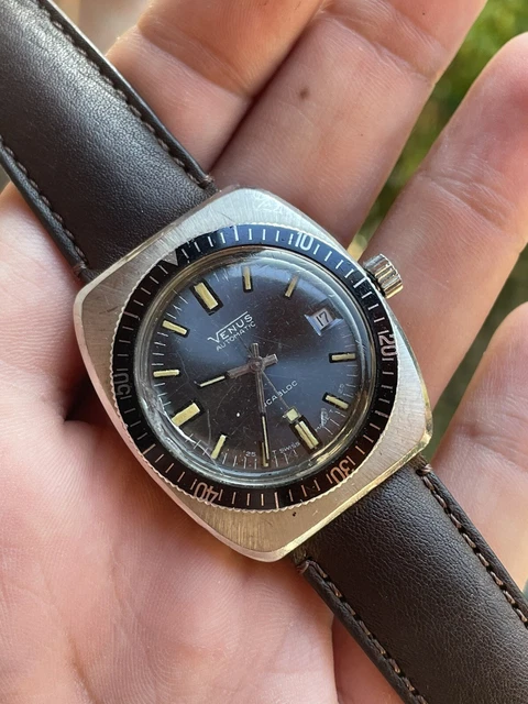 OROLOGIO WATCH VENUS Diver Automatic Vintage Swiss Made EUR 71,00 ...