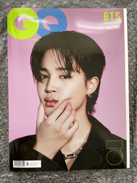 BTS SPECIAL EDITION - GQ Korea Magazine Jimin Cover - RARE! January 2022 £17.00 - PicClick UK